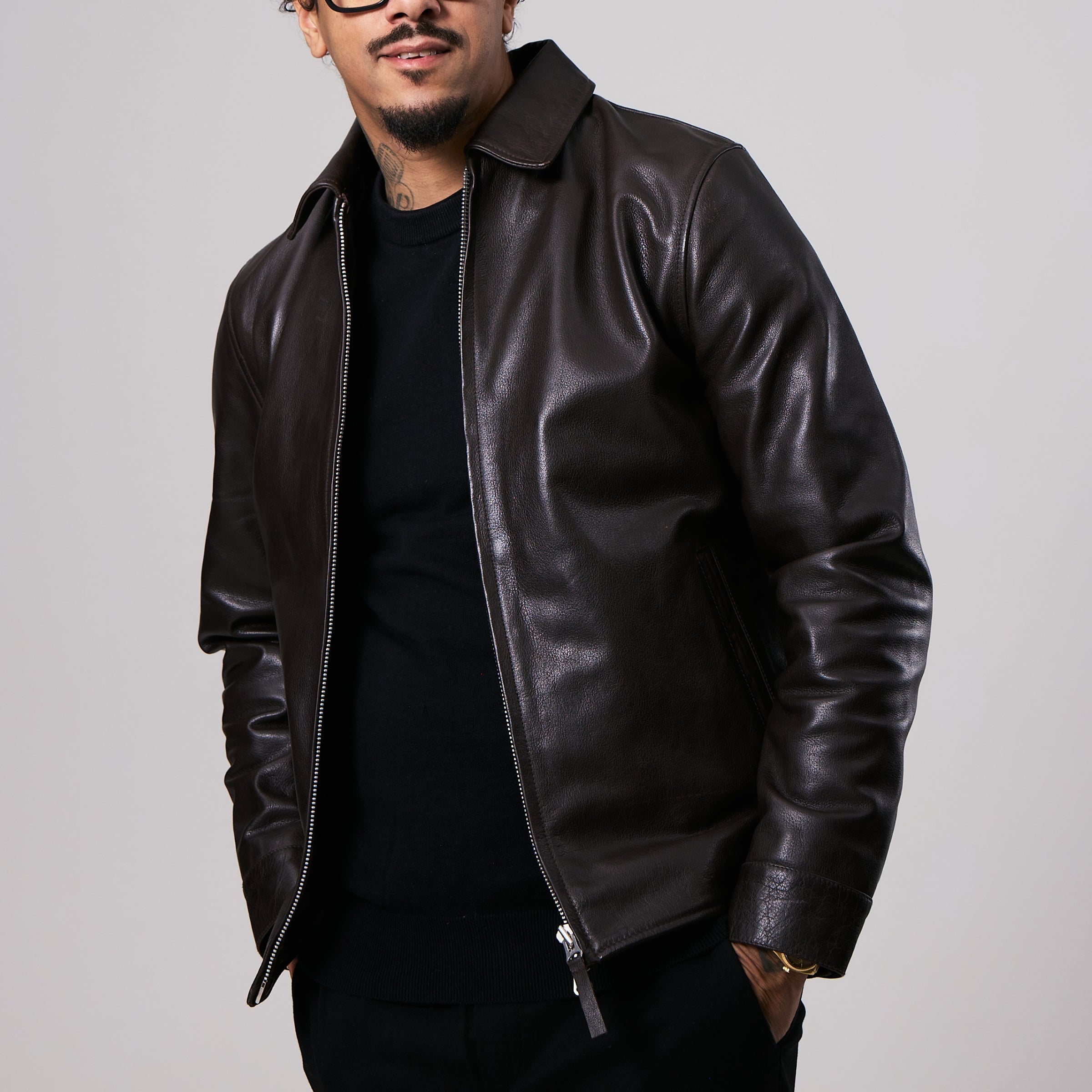 Men's Leather Jackets – Human Scales