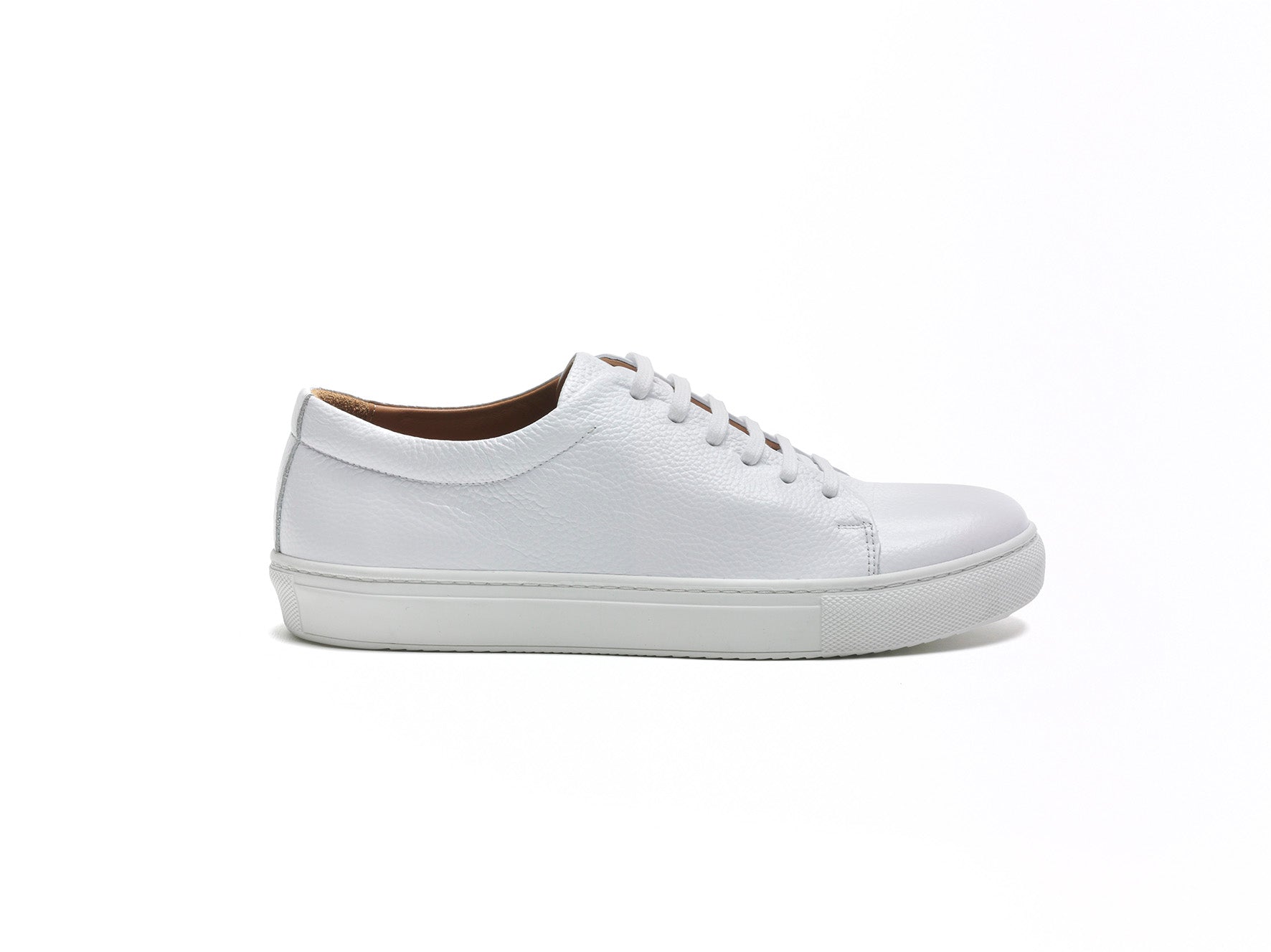 Human Scales Laban grained white Sneakers